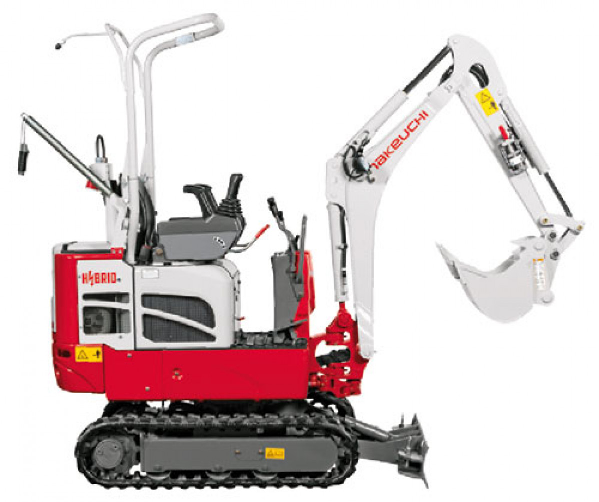 Takeuchi TB 210 RH Hybrid Elektro /Dieselantrieb) mieten